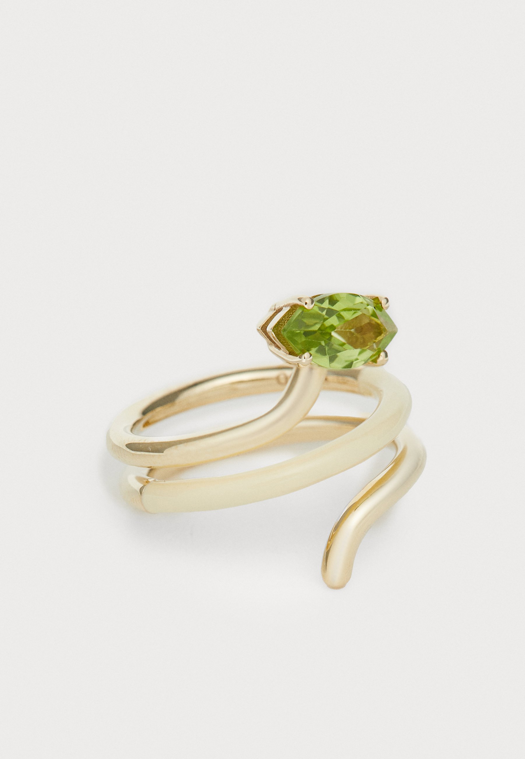 Bea Bongiasca LONG VINE RING WITH MARQUISE CUT Ring white weiB Zalando