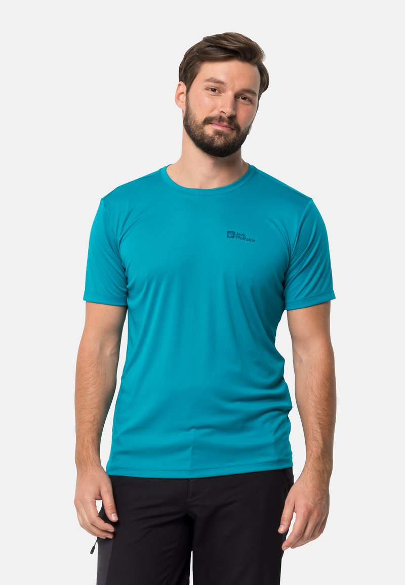 Jack Wolfskin TECH - T-shirt basic - everest blue/blu - Zalando.it