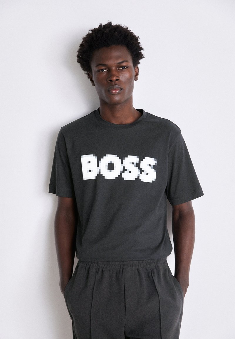 BOSS T-shirts print - black/sort - Zalando.dk