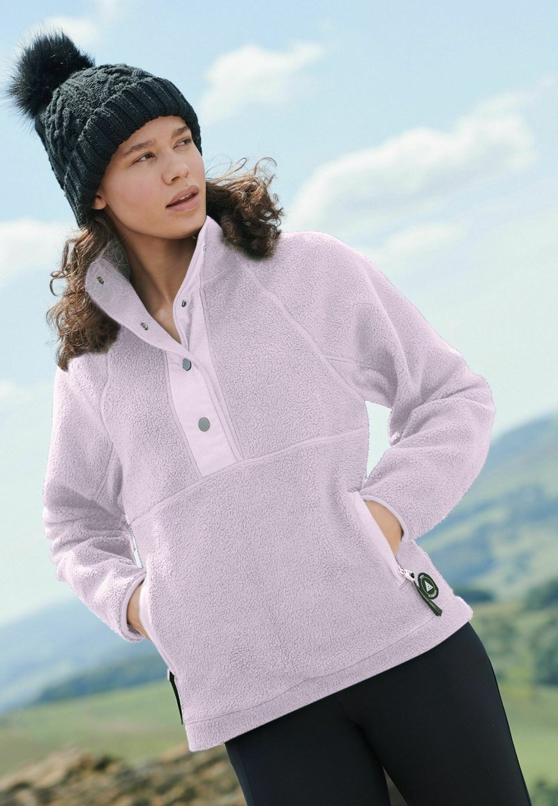 Next OUTDOOR POPPER NECK - Fliisdžemper - lilac purple/lilla - Zalando.ee