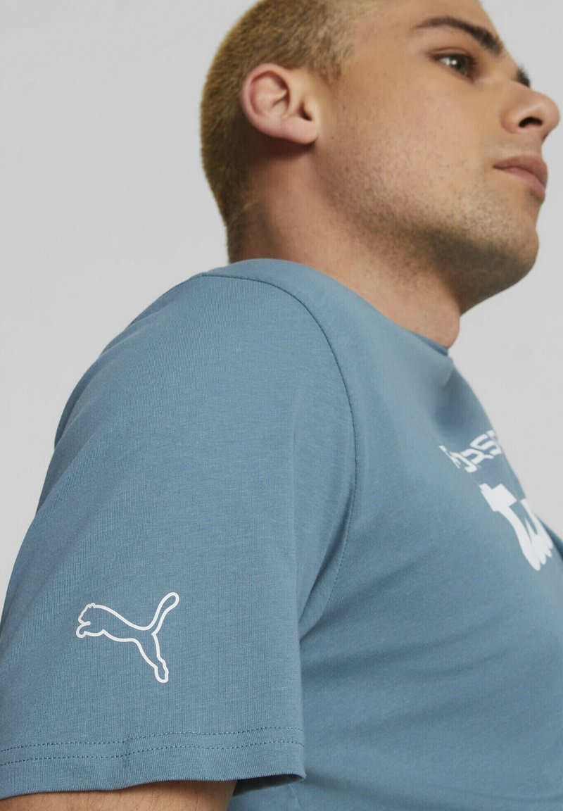 Puma PORSCHE LEGACY - T-Shirt print - bold blue/blau - Zalando.de
