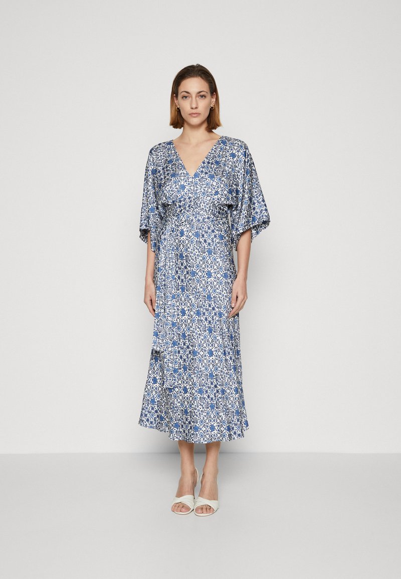 Malina JUNO V NECK MIDI DRESS - Festklänning - coastal/blå - Zalando.se