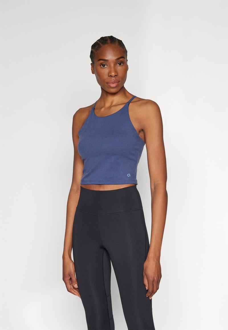 GAP STUDIO LONGLINE BRA - Sport-BH mit mittlerer Stützkraft - midnight ...