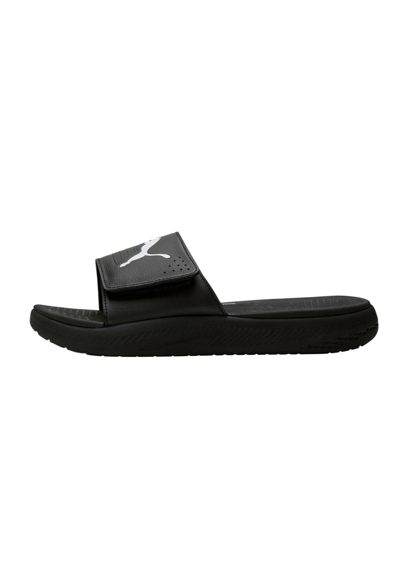 Puma Chanclas de baño - noir blanc/negro - Zalando.es