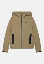 Nike Sportswear TECH FZ - Jaka ar rāvējslēdzēju - neutral olive/black ...