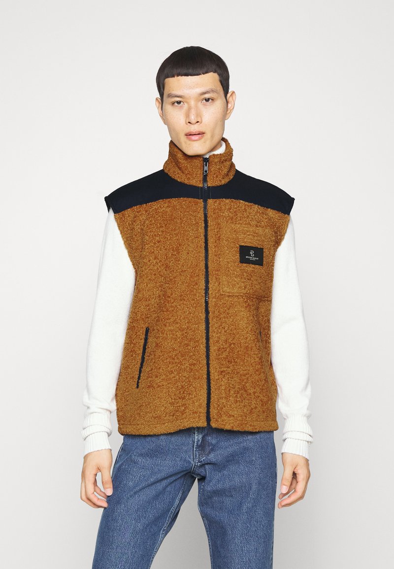 Bruuns Bazaar KALI HUNTER VEST - Fleecejacke - bone brown/braun ...