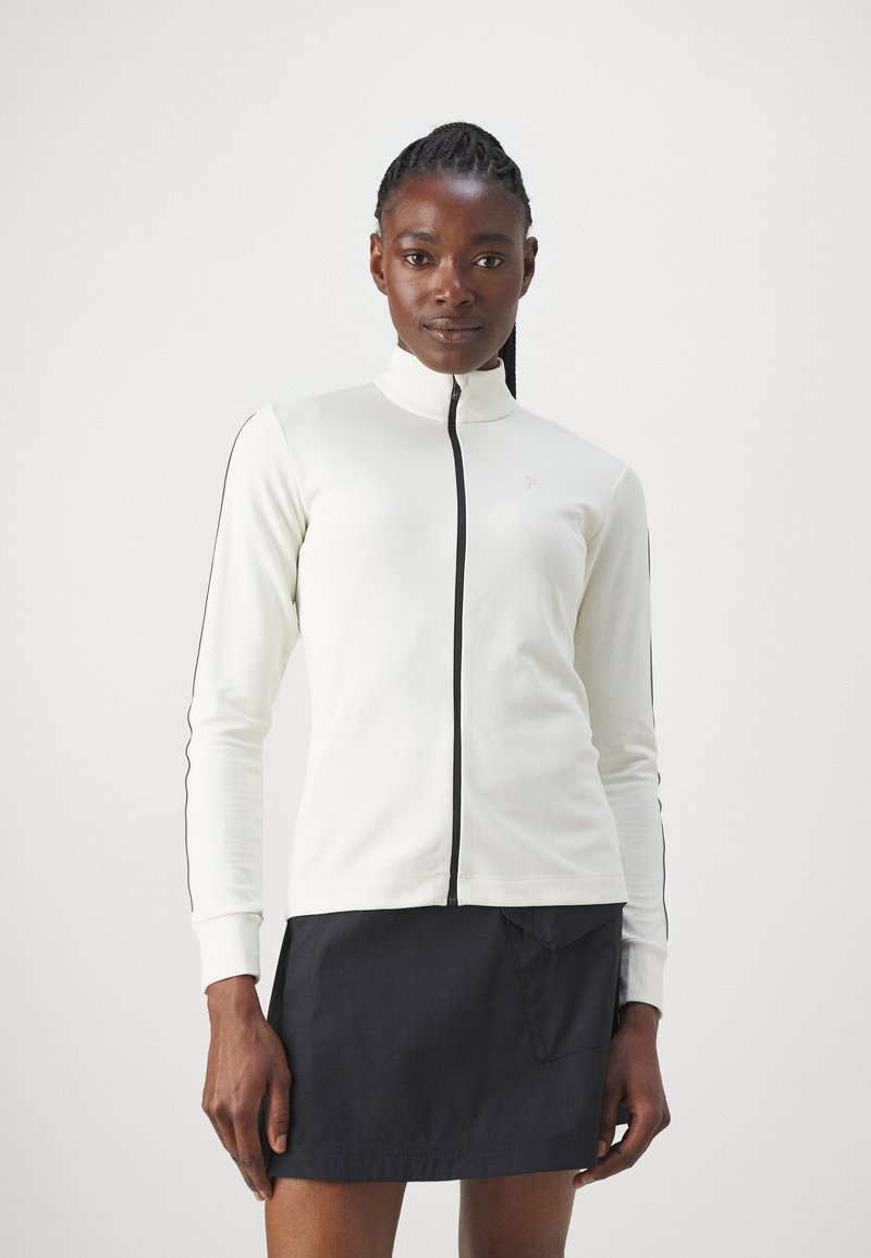 Peak Performance TURF ZIP - Training jacket - vintage white/off-white ...