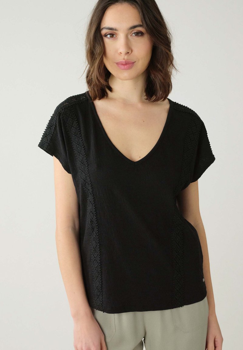 Deeluxe Original NARA - Print T-shirt - black - Zalando.de