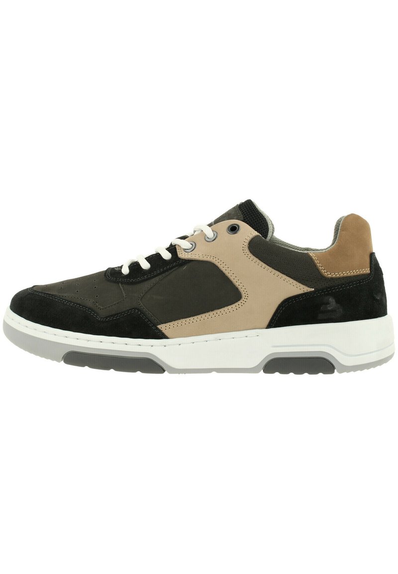 Bullboxer 343P21511D LACE-UP - Sneaker low - grey / khaki/grau - Zalando.de