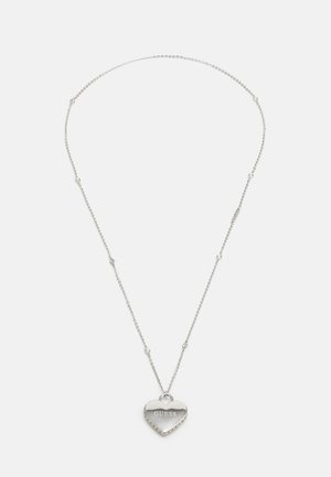 Guess FALLING IN LOVE - Collar - silver-coloured/plateado - Zalando.es