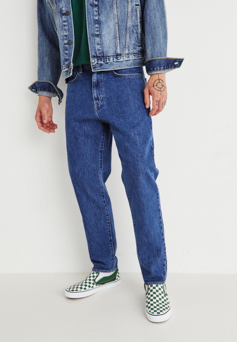 Edwin COSMOS PANT - Jeans Straight Leg - arctic blue denim/blue denim ...