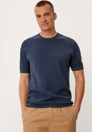 BOSS TENELLI 02 - T-Shirt basic - dark blue seven/dunkelblau - Zalando.ch
