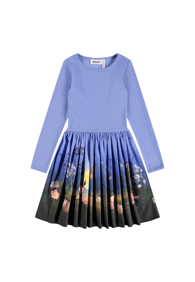 Molo CASIE DRESS - Kjole - blue/blå - Zalando.no