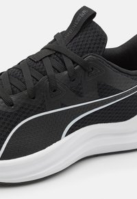 Puma REFLECT LITE JR UNISEX - Laufschuh Straße - black/white/schwarz ...