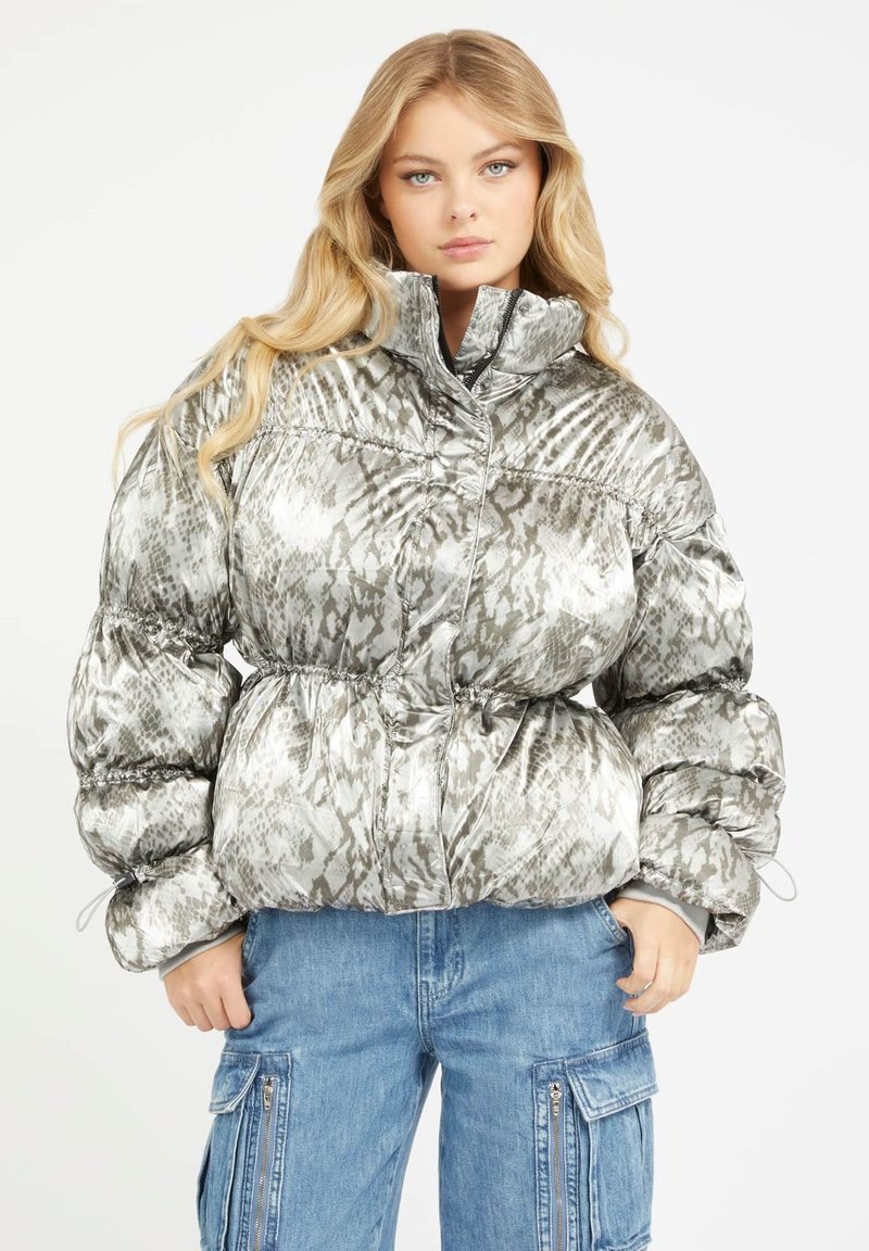 Guess PYTHON-PRINT - Winter jacket - hellgrau/light grey - Zalando