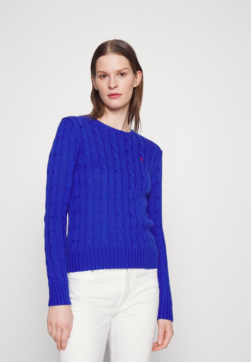Polo Ralph Lauren JULIANNA LONG SLEEVE - Jumper - rugby royal/blue ...