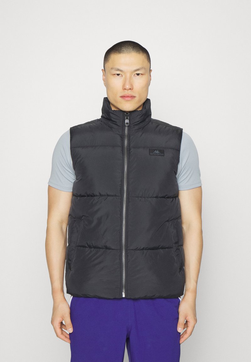 Kappa VEST - Waistcoat - caviar/black - Zalando.ie