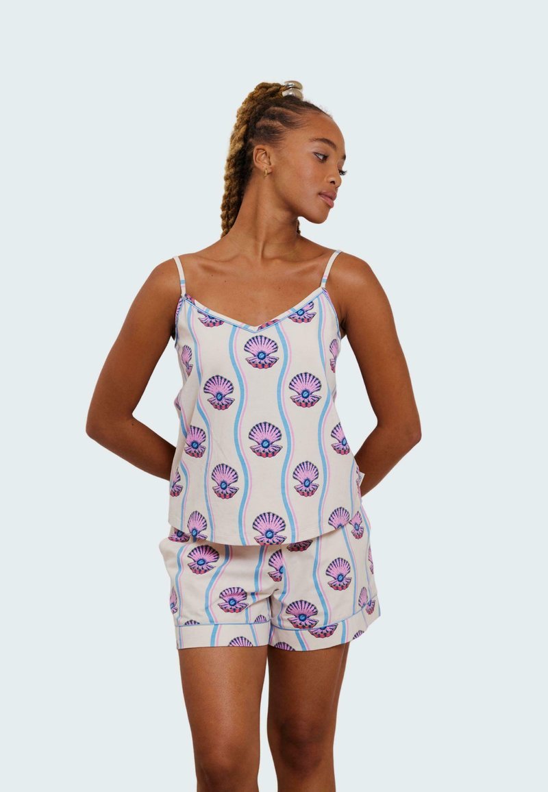 Chelsea Peers SHELL SET - Pyjama - off white/crème - Zalando.nl
