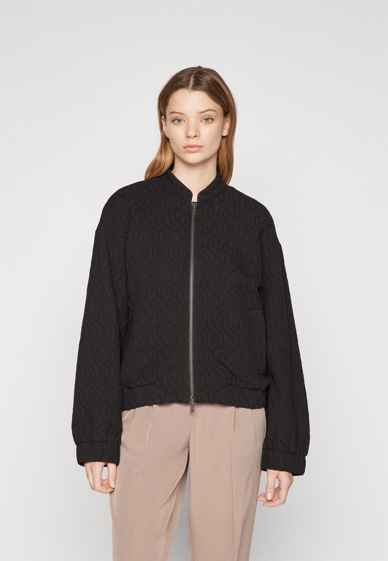 Object OBJAMANDA SHORT JACKET - Blouson Bomber - black/noir - ZALANDO.FR