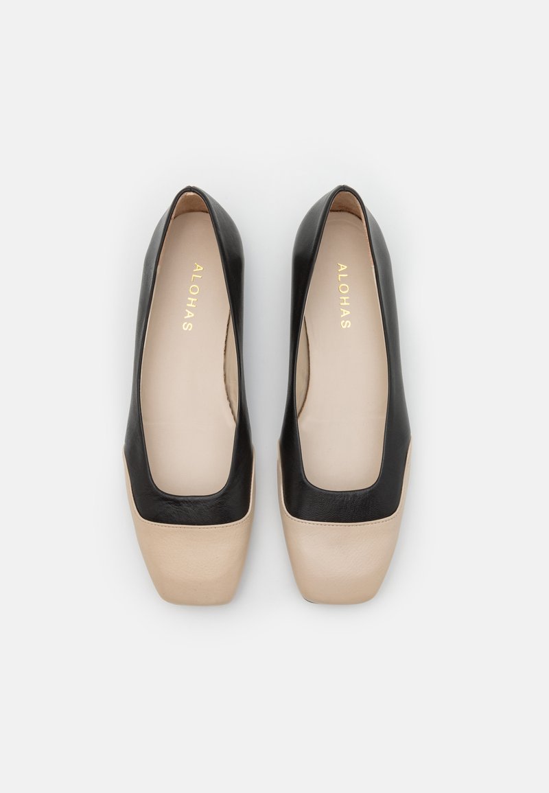 buchstabieren erröten Anerkennung ballerina schwarz beige Erfahrene ...