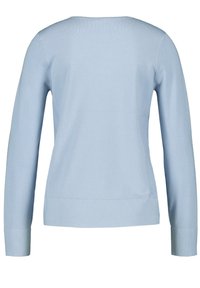 Gerry Weber LANGARM RUNDHALS - Strickpullover - powder blue/blau ...