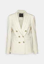 Pinko ALEXIA GIACCA PUNTO STOFFA CON BOTTONI - Sako - fumo bianco ...