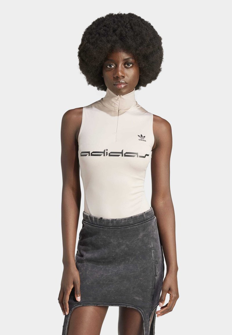 adidas Originals SLEEVELESS - Body - taupe - Zalando.co.uk