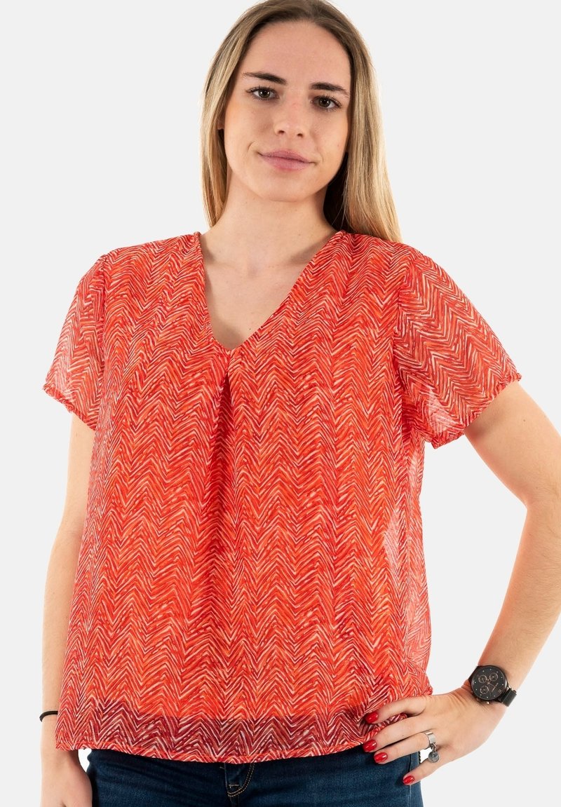 ONLY Blouse - rouge/rood - Zalando.be