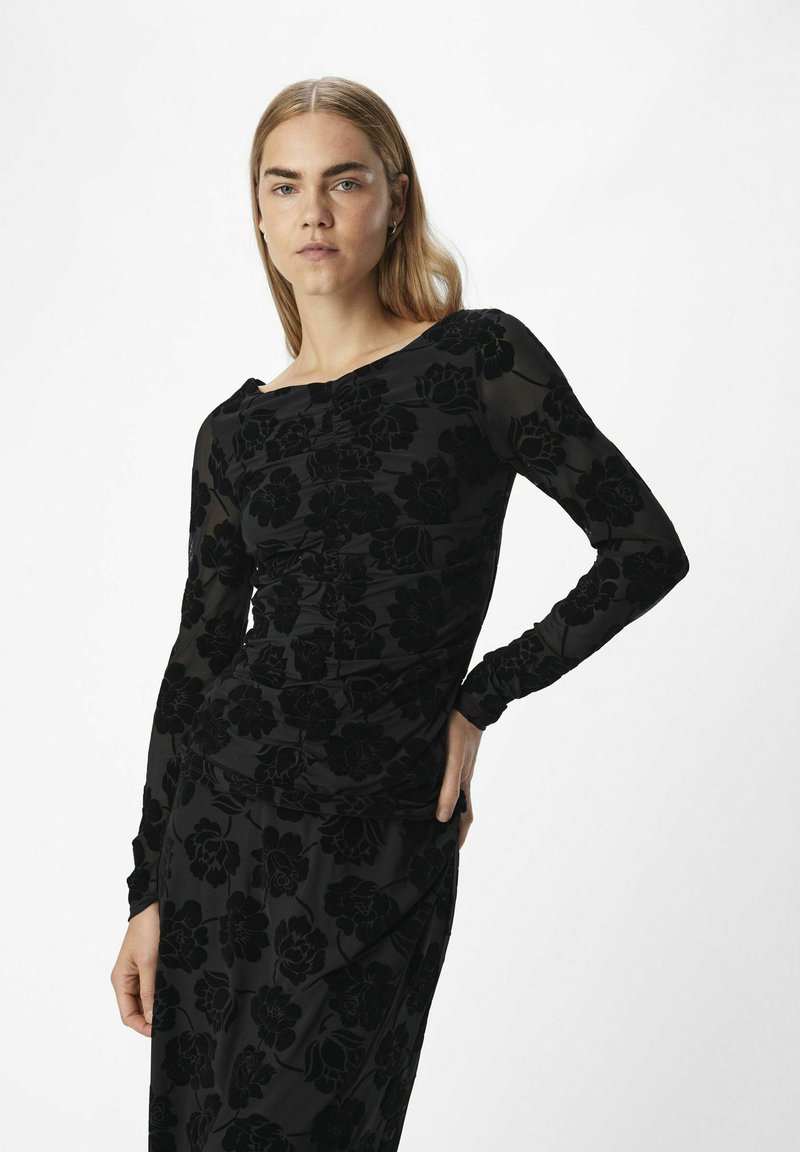 Object Blouse - black - Zalando