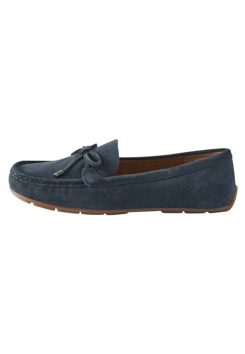 Next FOREVER COMFORT BOW DRIVER REGULAR FIT - Mokkasiinit - navy ...