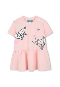 KENZO kids À MANCHES COURTES - Robe en jersey - english rose/rose ...