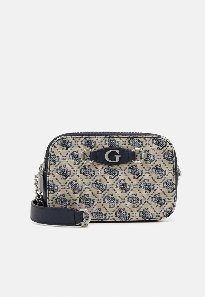Guess IZZY CAMERA BAG - Cross body bag - navy/blue - Zalando.co.uk