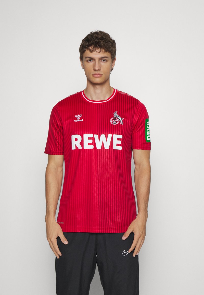 Hummel 1. FC KÖLN 23/24 AWAY - Club wear - true red/red - Zalando