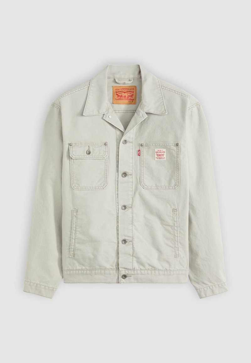 Levi's® Workwear SUNRISE - Veste en jean - clay london fog t/denim gris ...