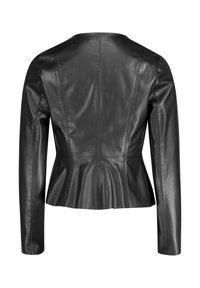 zero Bunda z umělé kůže - black/černá - (Pre-owned) - Zalando.cz