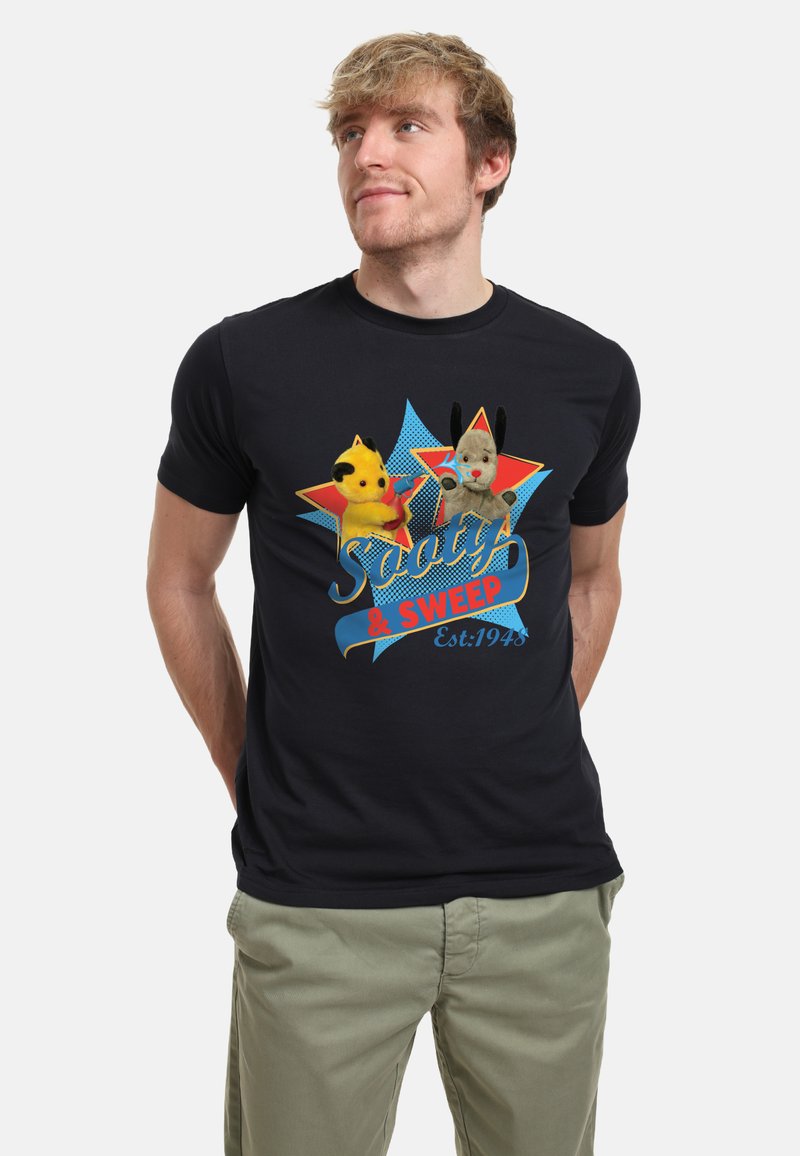 Henry Tiger SOOTY SWEEP RETRO WATER SPRAYER - T-shirt med print - navy ...