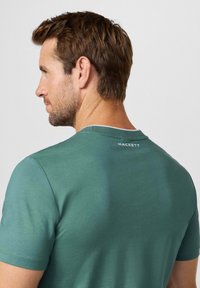 Hackett London ESSENTIAL TEE - Print T-shirt - sage green/green - Zalando