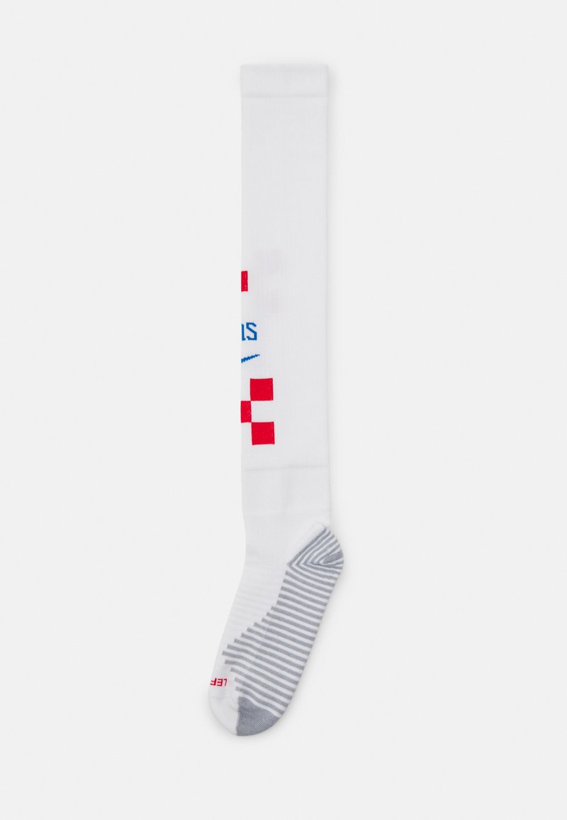 Nike Performance CROATIA U STRIKE HOME UNISEX - Sports socks - white ...