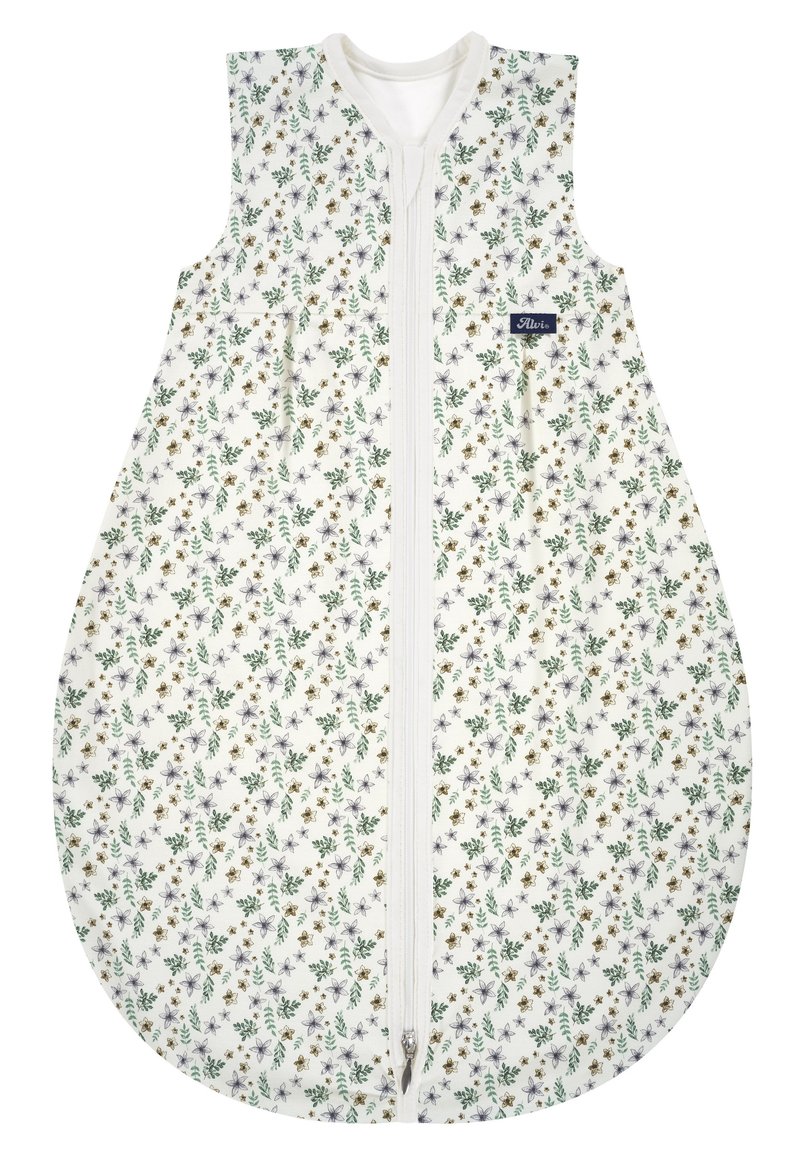 Alvi LIGHT - Baby's sleeping bag - Petit Fleurs/white - Zalando