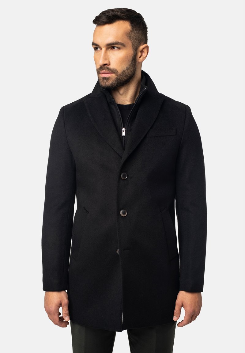 Recman Klasyczny płaszcz/czarny - Zalando.pl