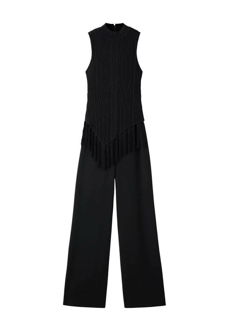 Mango FRINGED - Mono - black/negro - Zalando.es