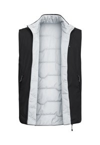 Jack Wolfskin TRAIL LIGHT INS 2IN1 - Waistcoat - black - Zalando