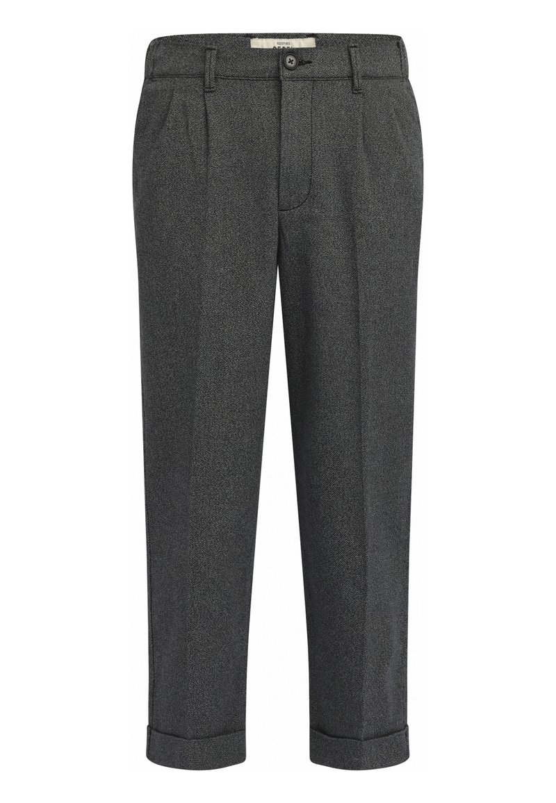 Redefined Rebel AXTON PANTS CROPPED COMFORT FIT - Bukse - black grindle ...