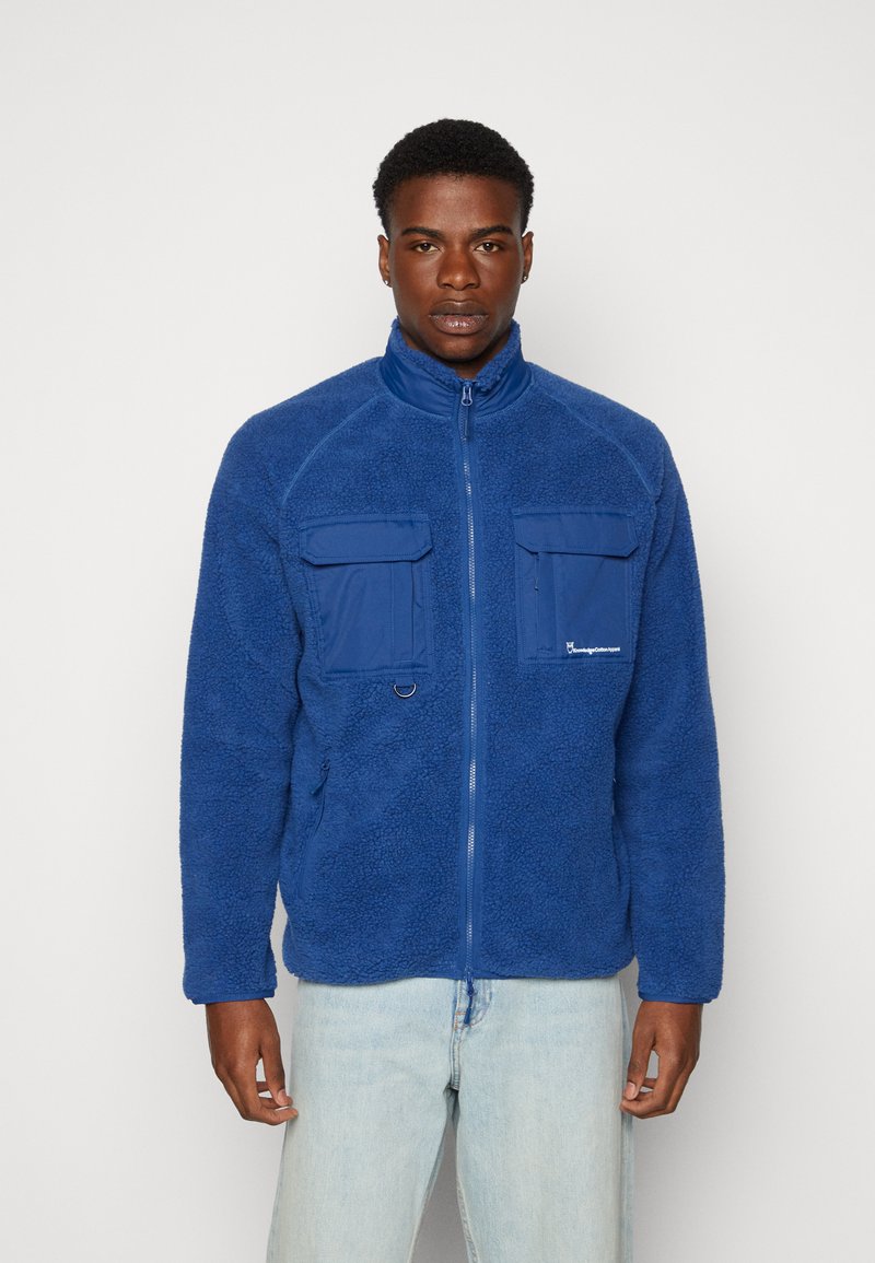 KnowledgeCotton Apparel RAGLAN TEDDY ZIP - Jachetă din fleece - limoges ...