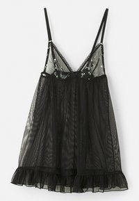 LASCANA NEGLIGEE - Nightie - black - Zalando