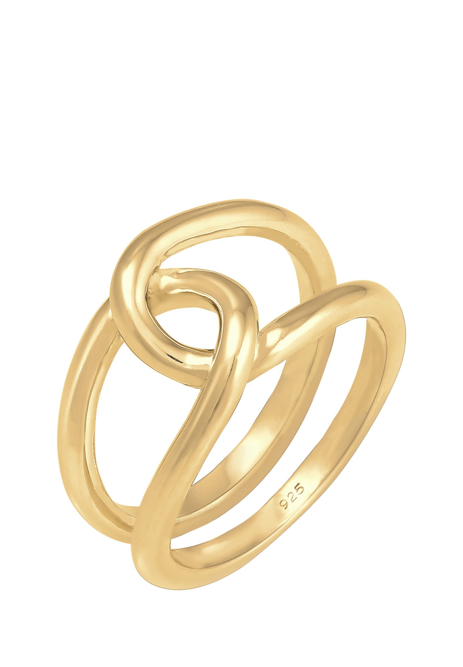 Elli KNOT TREND Ring gold coloured goldfarben Zalando