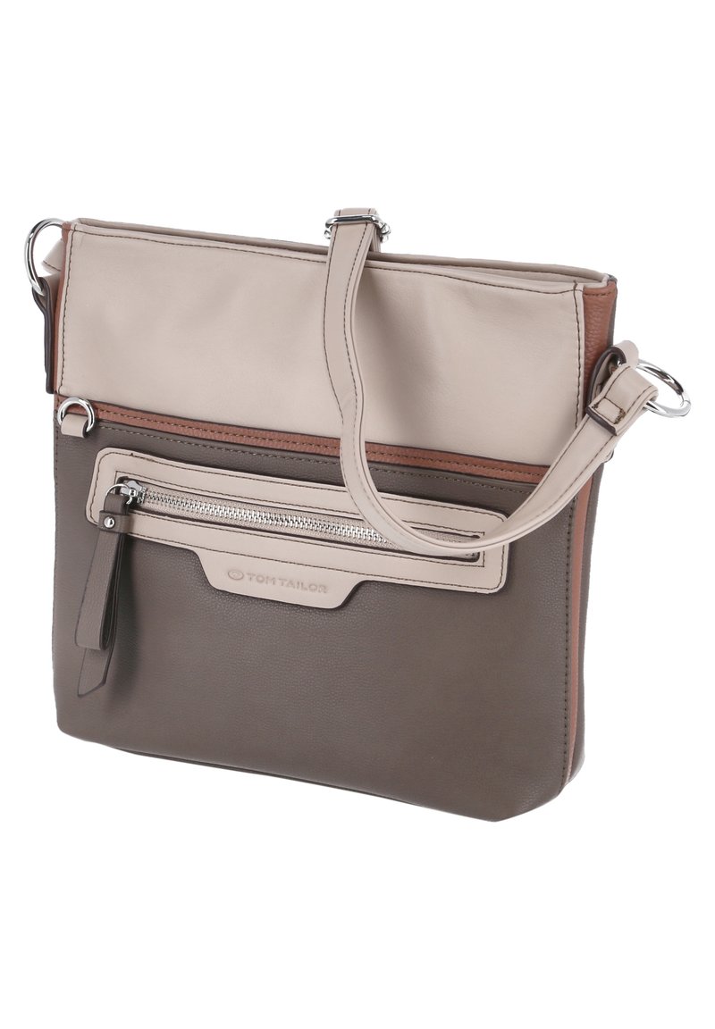 TOM TAILOR JULE - Umhängetasche - taupe - Zalando.de