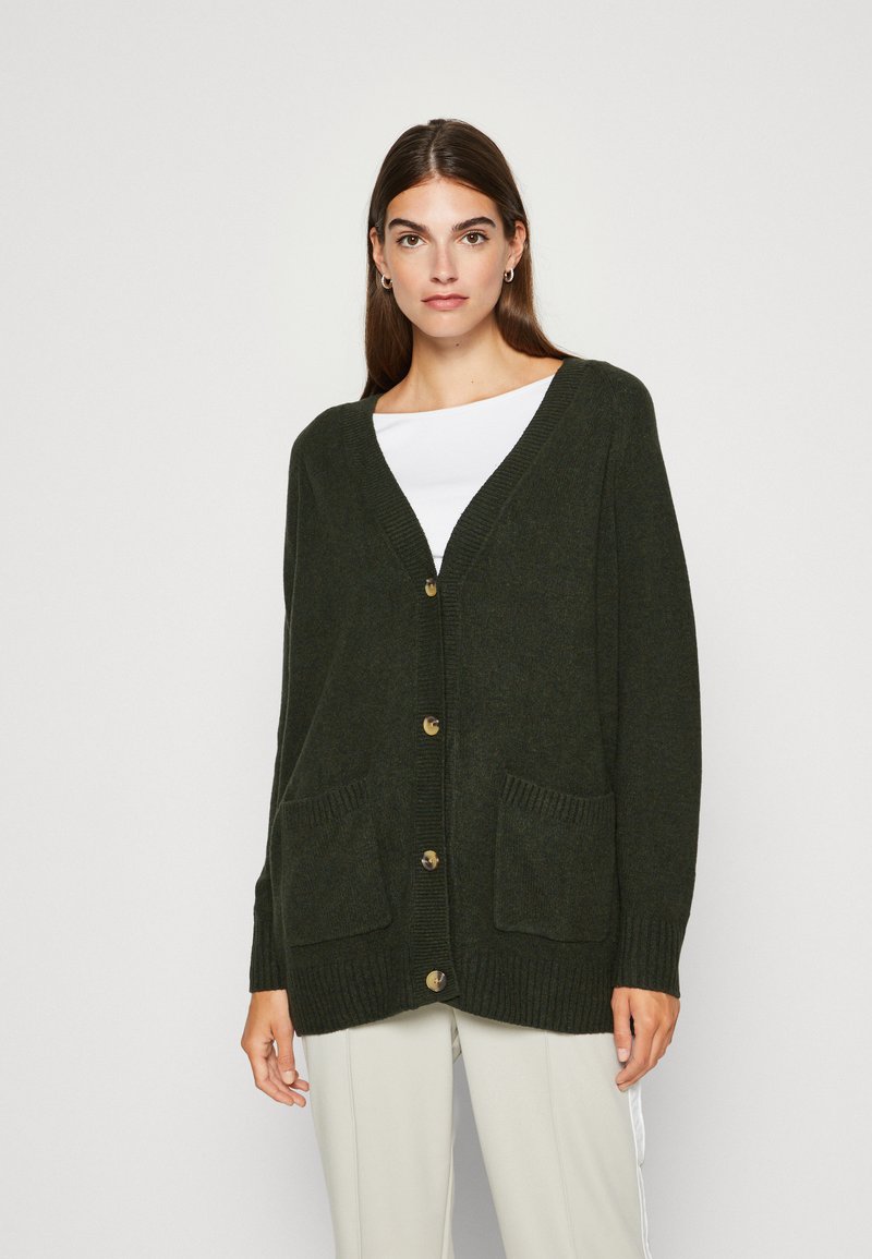 GAP CASHSOFT - Cardigan - mistletoe/khaki - Zalando.co.uk