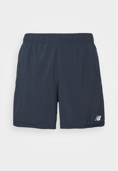 New Balance SMALL LOGO - Shorts - dark blue/dunkelblau - Zalando.ch