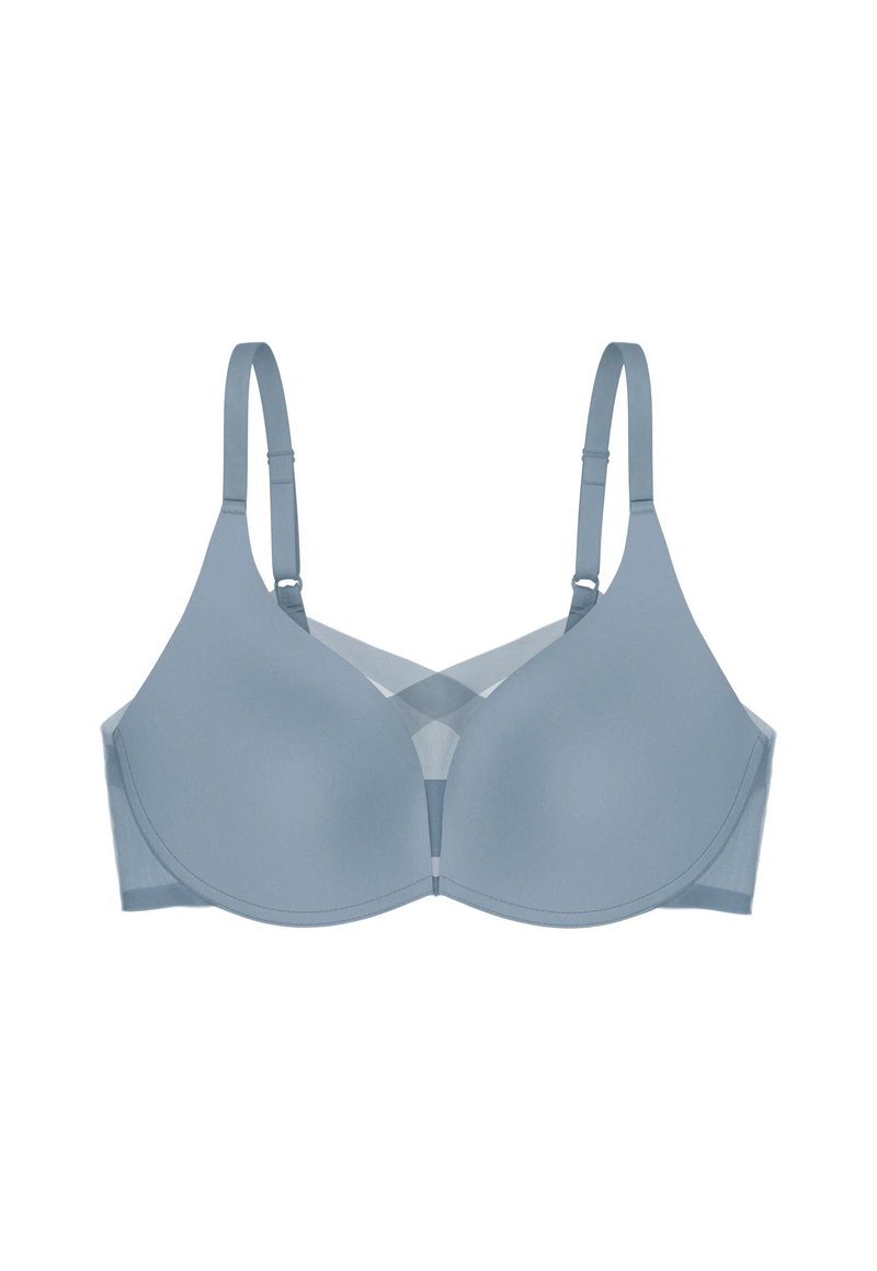 Triumph TRIUMPH SHAPE SMART P - Soutien-gorge push-up - chambray/bleu ...